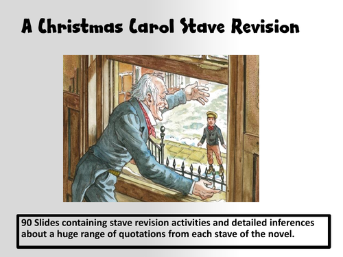 Stave Revision A Christmas Carol | Teaching Resources