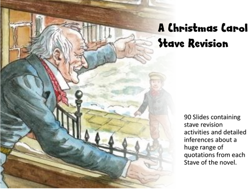 Stave Revision A Christmas Carol | Teaching Resources