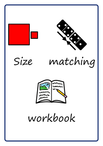 Maths: Matching sizes - Big & small objects | Teaching Resources