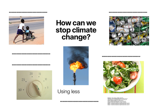 What is climate change, how to stop climate change poster and worksheet ...
