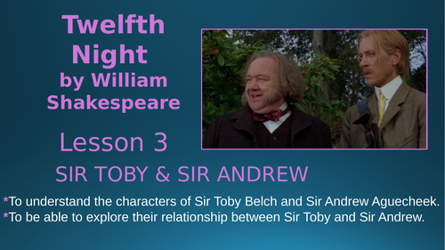Shakespeare's Twelfth Night: Extensive Drama resource pack | Teaching ...