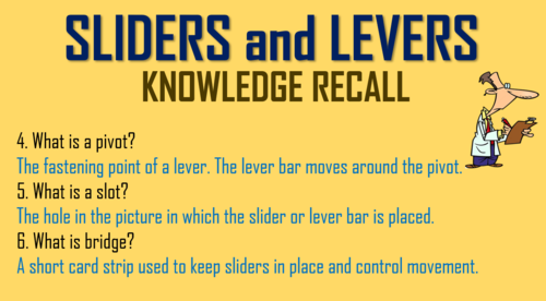 DT Mechanisms - KS1 Slides and Levers - Designing! | Teaching Resources