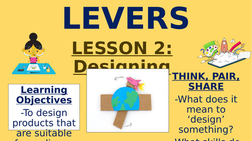 DT Mechanisms - KS1 Sliders and Levers Bundle! | Teaching Resources