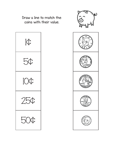counting money practice worksheet ks1 -2-3 | Teaching Resources