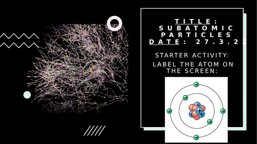 KS3 Science - Subatomic Particles | Teaching Resources KS3 Science - Subatomic Particles | Teaching Resources