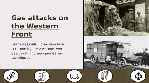 WWI Medicine Gas Attacks | Teaching Resources