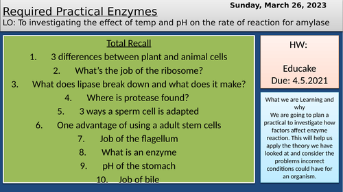 Lesson resources_AQA GCSE B2_triple/combined | Teaching Resources