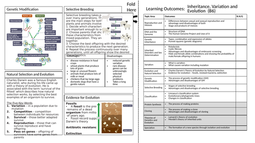 Lesson resources_B6_genetics_triple | Teaching Resources
