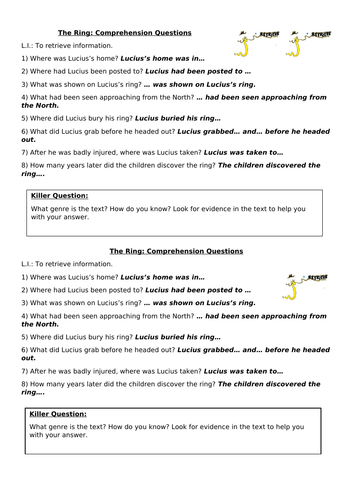 Romans guided reading medium term plan and unit of work key stage 2 7 ...