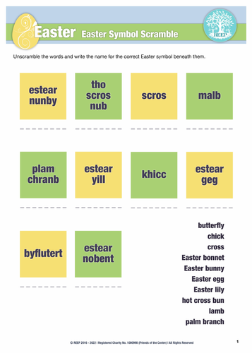 EAL Activities - Easter | Teaching Resources