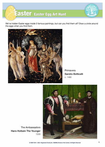 EAL Activities - Easter | Teaching Resources