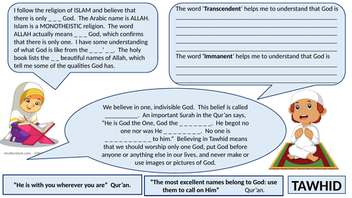 Islam Beliefs and Teachings Revision WorkPack | Teaching Resources