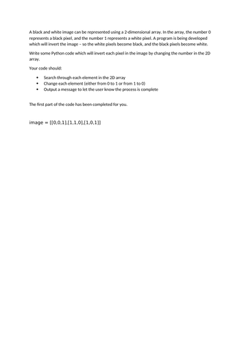 Exam Style Python Programming Questions Gcse Aqa Teaching Resources