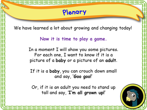 Growing and Changing - EYFS PSHE | Teaching Resources