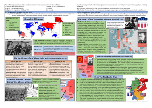 Superpower relations and the Cold War, 1941-91 (Edexcel) revision ...