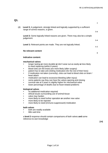 walking talking mock evaluation | Teaching Resources