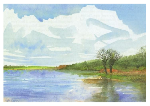 Art Lessons - Landscapes and Reflections | Teaching Resources
