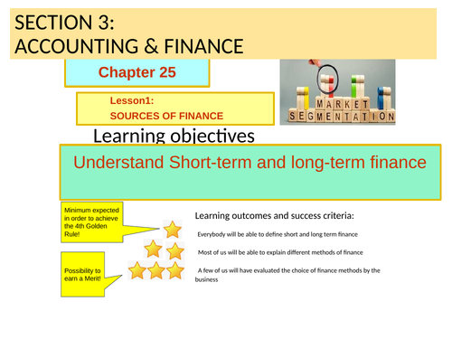 iGCSE Business Topic 3 - Business Finance | Teaching Resources
