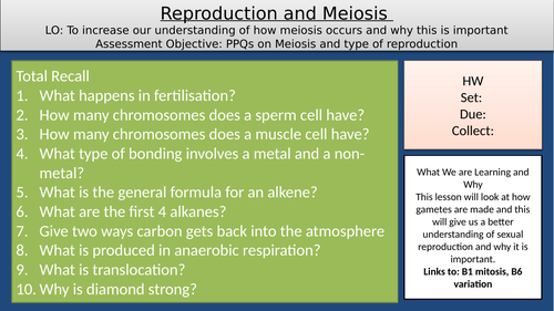 lesson_meiosis_AQA GCSE | Teaching Resources