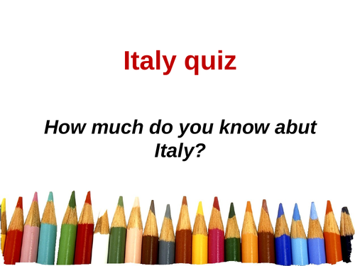 Beginner Italian Pack - Quiz, Basic question generator, Revision game ... Beginner Italian Pack - Quiz, Basic question generator, Revision game ...