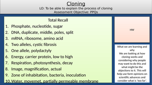 lesson_cloning_GCSE AQA | Teaching Resources lesson_cloning_GCSE AQA | Teaching Resources