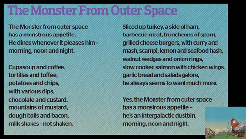 Year 5 Alien Poetry | Teaching Resources
