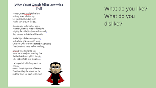 Year 5 Alien Poetry | Teaching Resources