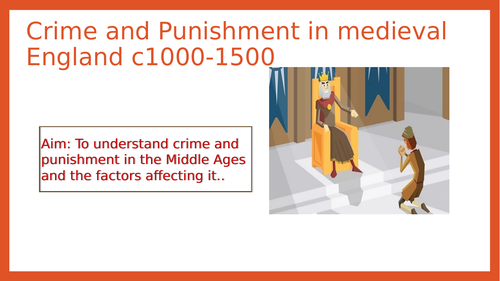 Crime and Punishment: Crime in the Middle Ages (Lesson 2) | Teaching ...