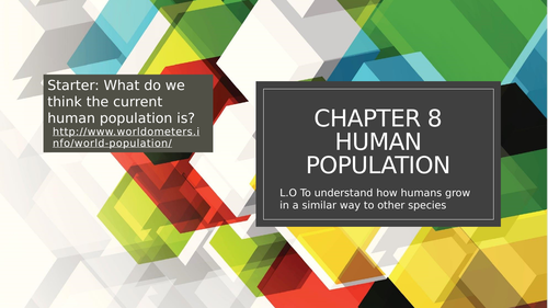 Human Population Gcse Teaching Resources