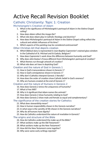 AQA GCSE RS B Revision Questions | Teaching Resources AQA GCSE RS B Revision Questions | Teaching Resources