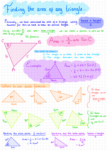 Area of triangles | Teaching Resources