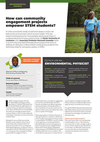 How can community engagement projects empower STEM students? | Teaching ...