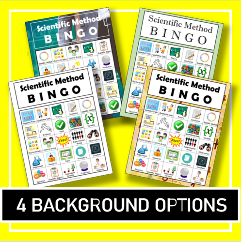 Scientific Method BINGO Game | Teaching Resources