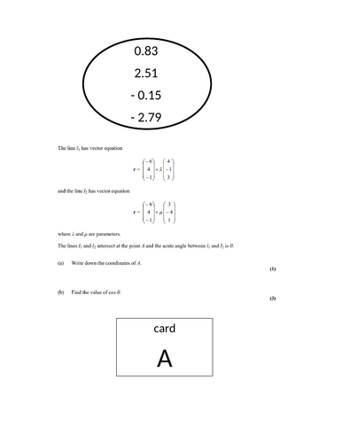 AL-Mathematics revision (Pure 3 CIE, Core 3-4 Edexcel) - exam questions ...