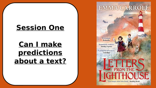 Letters from the Lighthouse Whole Class Reading | Teaching Resources
