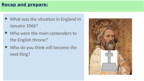 KS3 Norman Conquest of England 1066 SOW | Teaching Resources