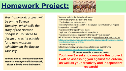 KS3 Norman Conquest of England 1066 SOW | Teaching Resources