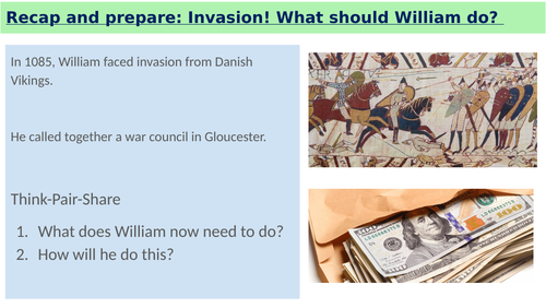 KS3 Norman Conquest of England 1066 SOW | Teaching Resources