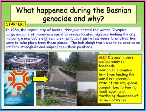 Bosnian Genocide | Teaching Resources