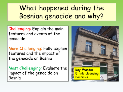 Bosnian Genocide | Teaching Resources
