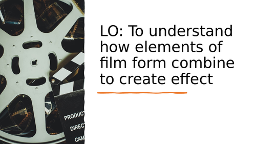 Joker Film Studies Cinematography lesson | Teaching Resources