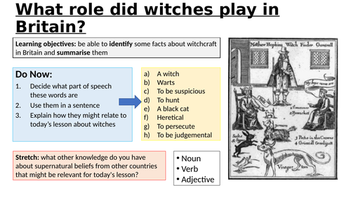 Witches in Britain | Teaching Resources