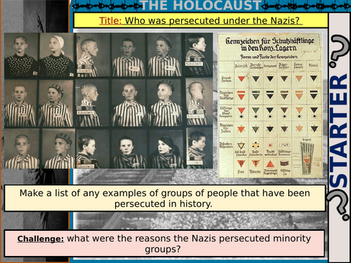 Who was persecuted under the Nazis? | Teaching Resources