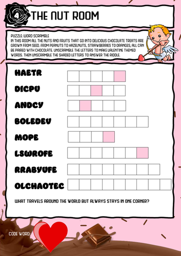 THE Ultimate Science Valentine's STEM Escape Room | Teaching Resources