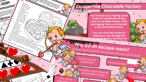 THE Ultimate Science Valentine's STEM Escape Room | Teaching Resources