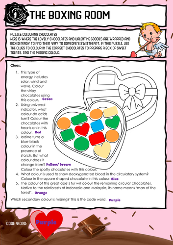 THE Ultimate Science Valentine's STEM Escape Room | Teaching Resources