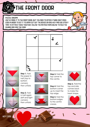 THE Ultimate Science Valentine's STEM Escape Room | Teaching Resources