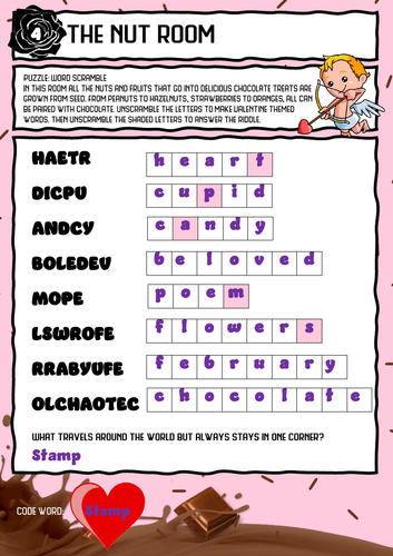 THE Ultimate Science Valentine's STEM Escape Room | Teaching Resources