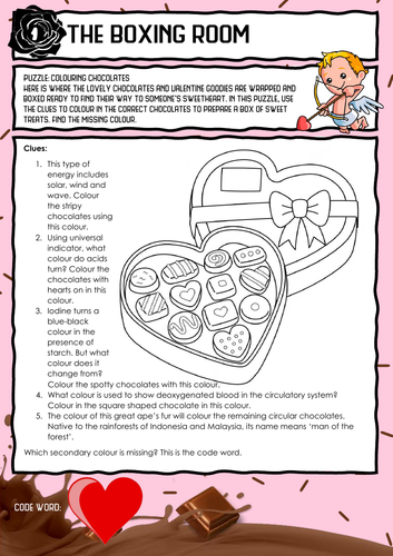 THE Ultimate Science Valentine's STEM Escape Room | Teaching Resources