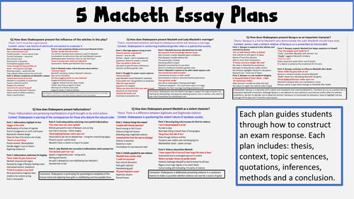Macbeth GCSE Revision Booklet 2025 | Teaching Resources